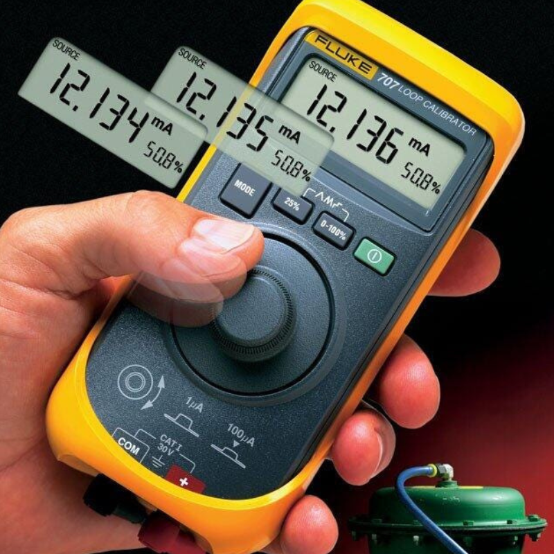 Fluke 707 Current Loop Calibrator with Quick Click Knob - Instrugauge